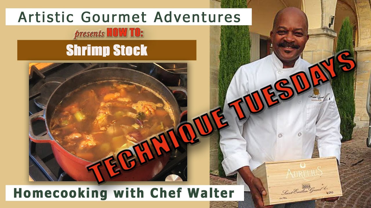 Shrimp Stock Recipe [click arrow to the right (on iPad) or scroll to see Ingredients]