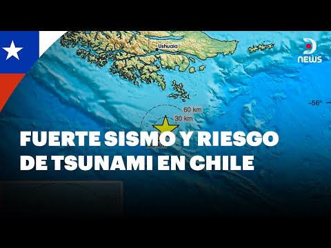 馃嚚馃嚤 Terremoto en Chile de magnitud 7,5 y alerta de tsunami en la regi贸n de Magallanes | DNews