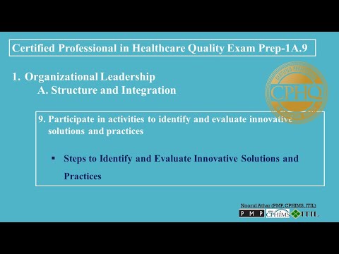 Certified Professional in Healthcare Quality (CPHQ) Exam Prep-1A-9