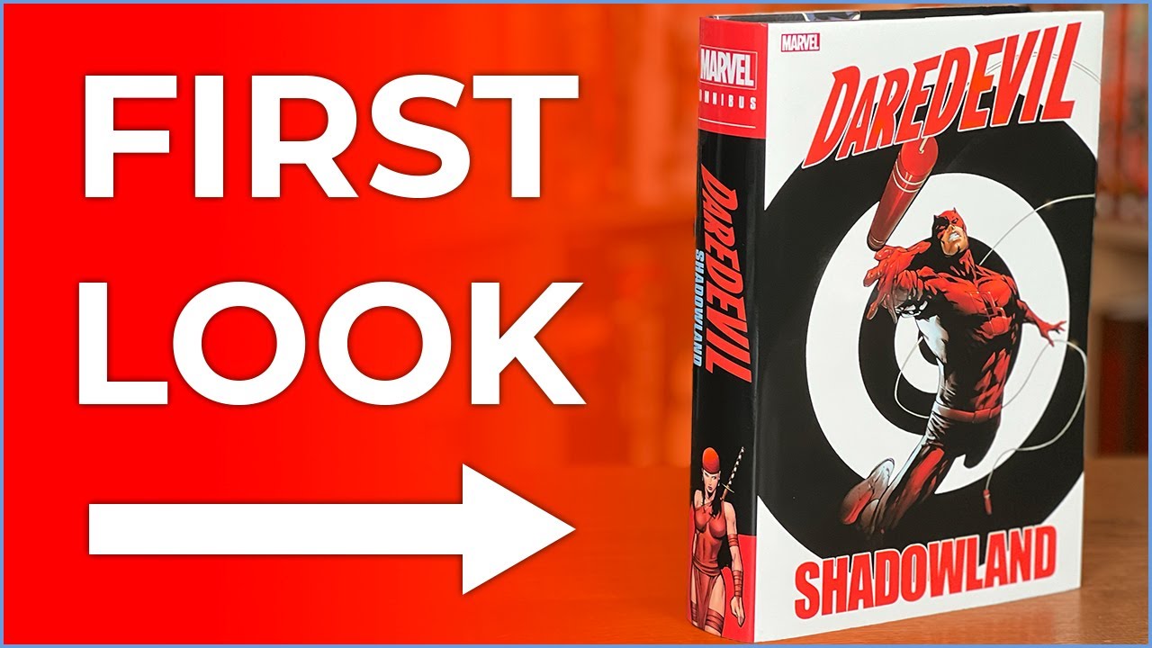 DAREDEVIL: SHADOWLAND OMNIBUS OVERVIEW & COMPARISON | DAREDEVIL BY ANDY DIGGLE