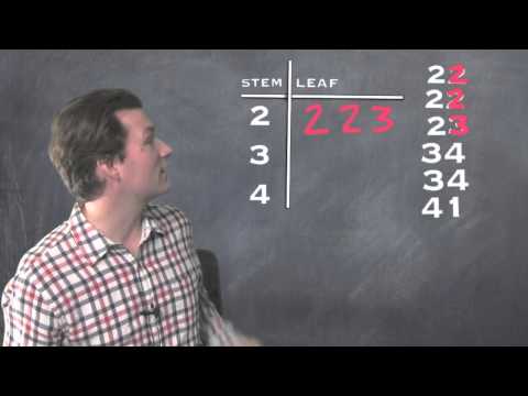 Stem and Leaf Plot | Dave May Teaches