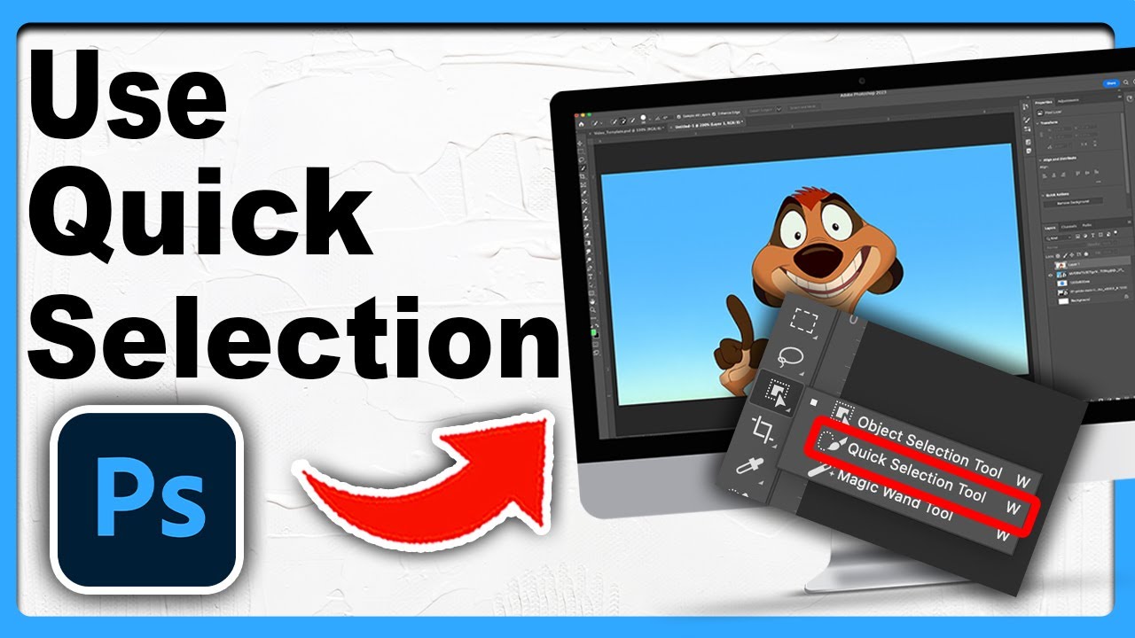 How to Use the Quick Selection Tool in Photoshop - Full Guide 2024