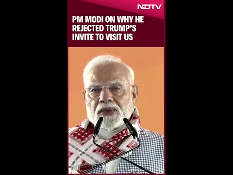 PM Modi On Why He Rejected Trump’s Invite To Visit US