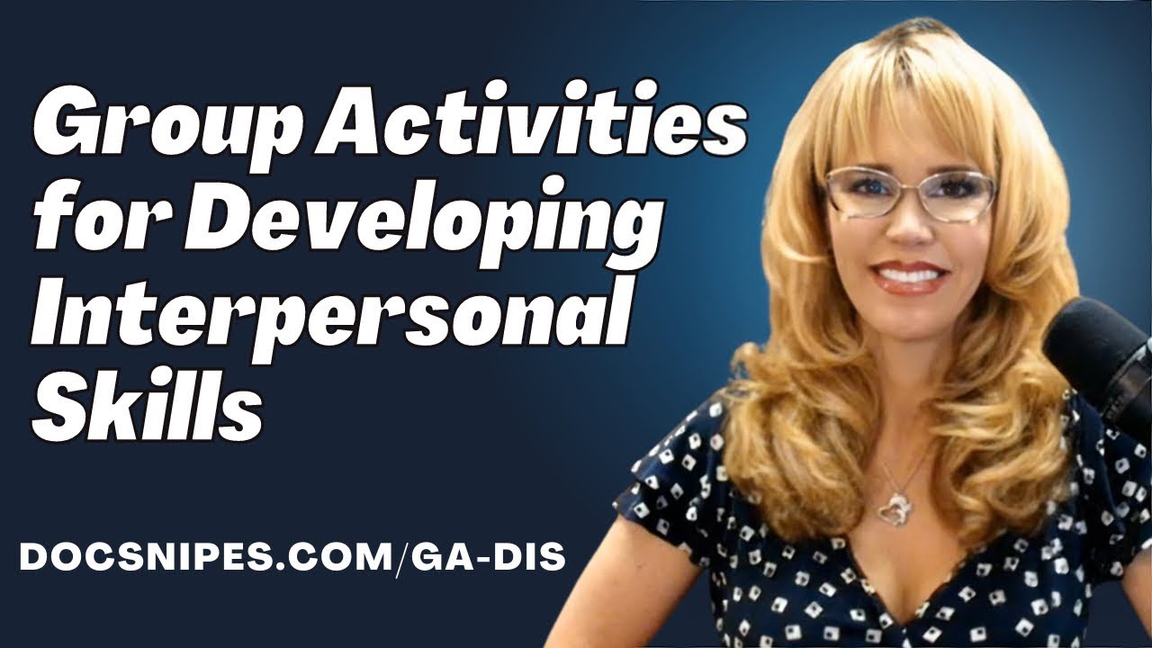 Group Activities for Developing Interpersonal Skills | Counselor Toolbox Episode 166