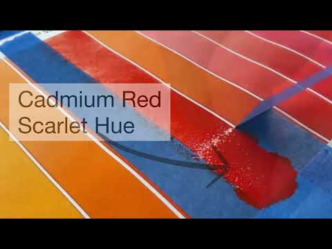 What Color Wednesday Answer: Cadmium Red Scarlet Hue