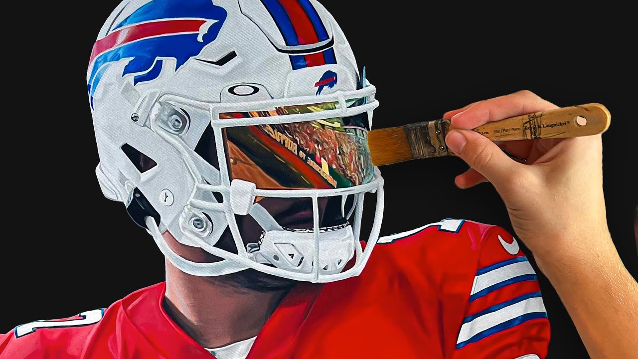 Painting Josh Allen | NFL