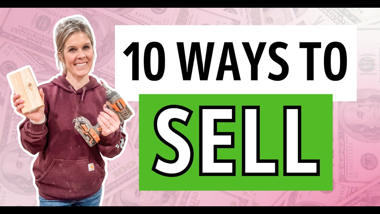 10 Ways to Sell Your Woodworking Projects