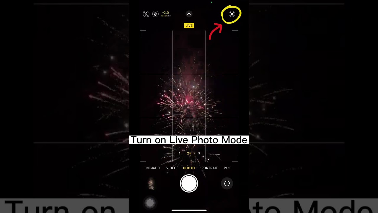 Try this easy firework photo trick 📸!
