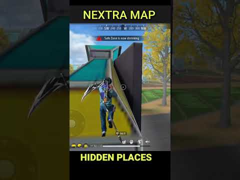Nextra map hidden places #hiddenplacelnfreefire #singlefflive