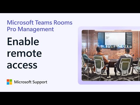 Enable remote access with Microsoft Teams Rooms Pro Management | Microsoft