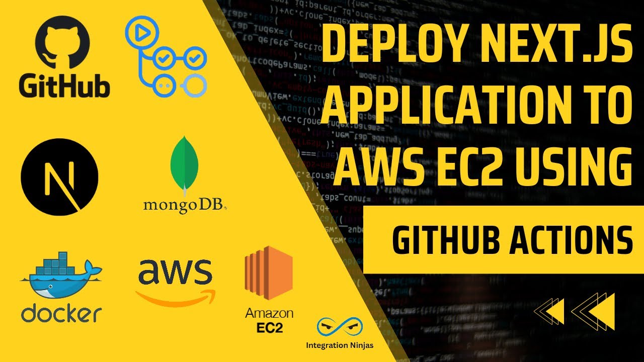 Deploy Next.js application to AWS EC2 using GitHub Actions