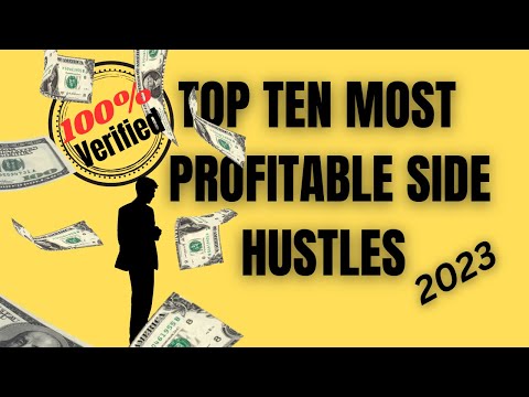 The most profitable side hustles in 2023