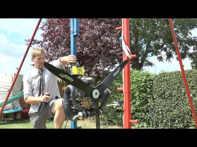 Colin Furze's Motorized 360º Swing - The Awesomer