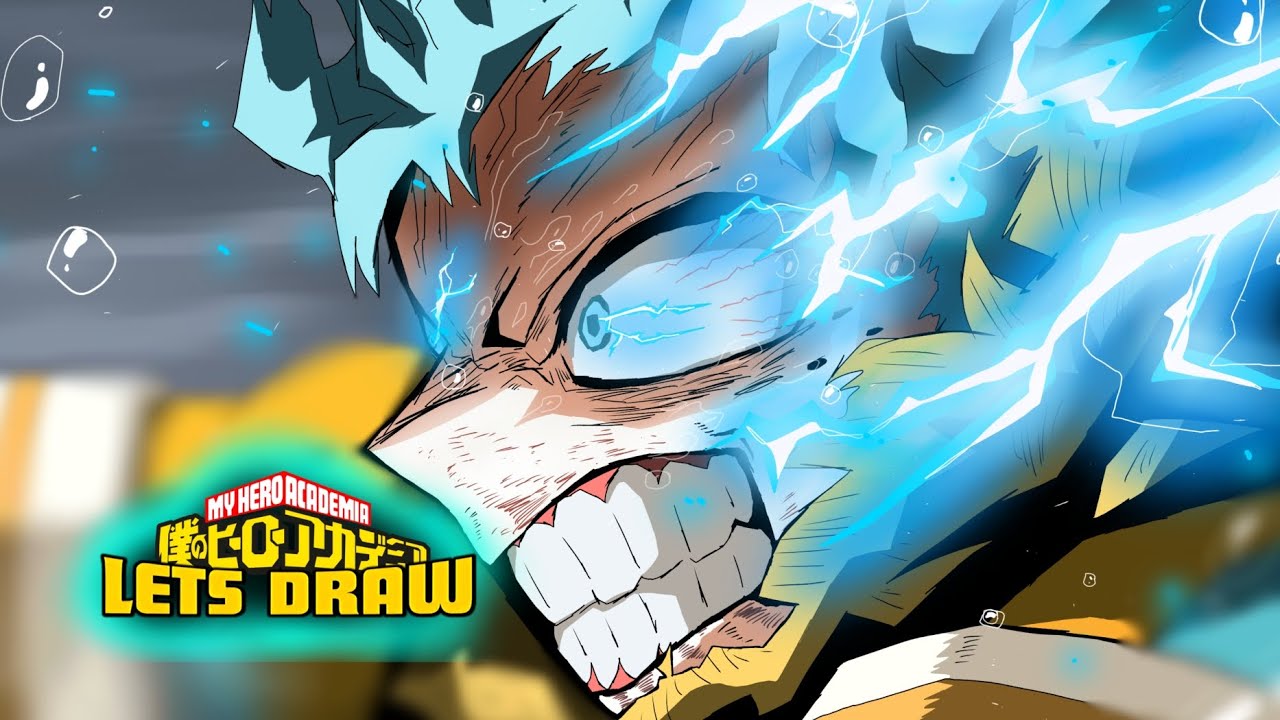 Let's Draw: 120% Full cowl Deku in Mha398