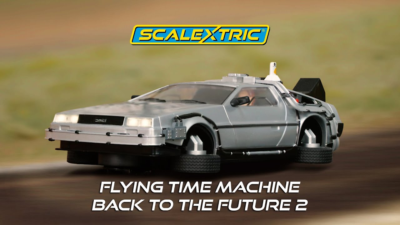 C4541 Delorean Flying Time Machine - Back To The Future 2