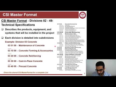 CENG184 L5 P2 - Construction Specifications