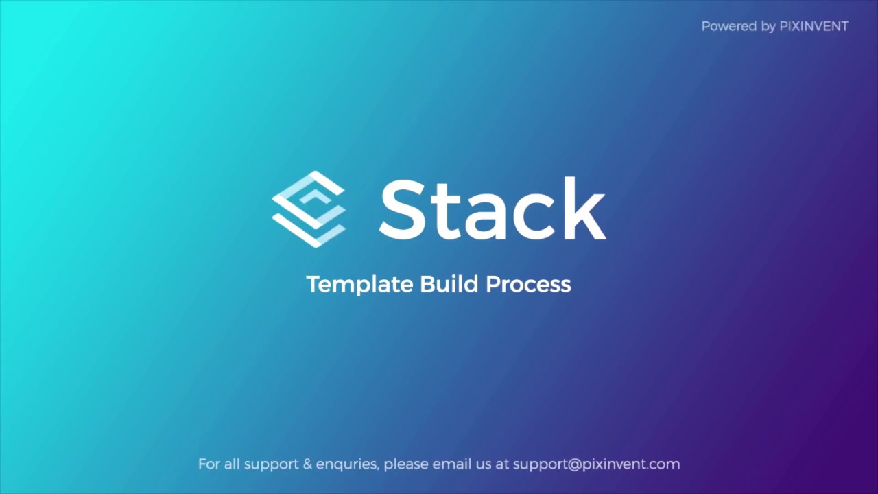 Stack Admin  - Template Build Process