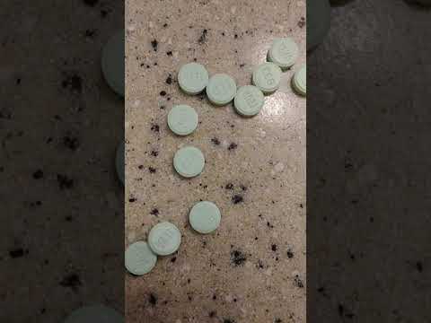 Blue and yellow Xanax bars and the green k pins 1mg