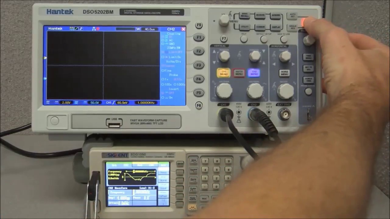 How to draw an arbitrary waveform using a function generator from Siglent