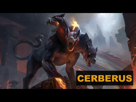 Cerberus – the three-headed dog that guarded the entrance to the ...