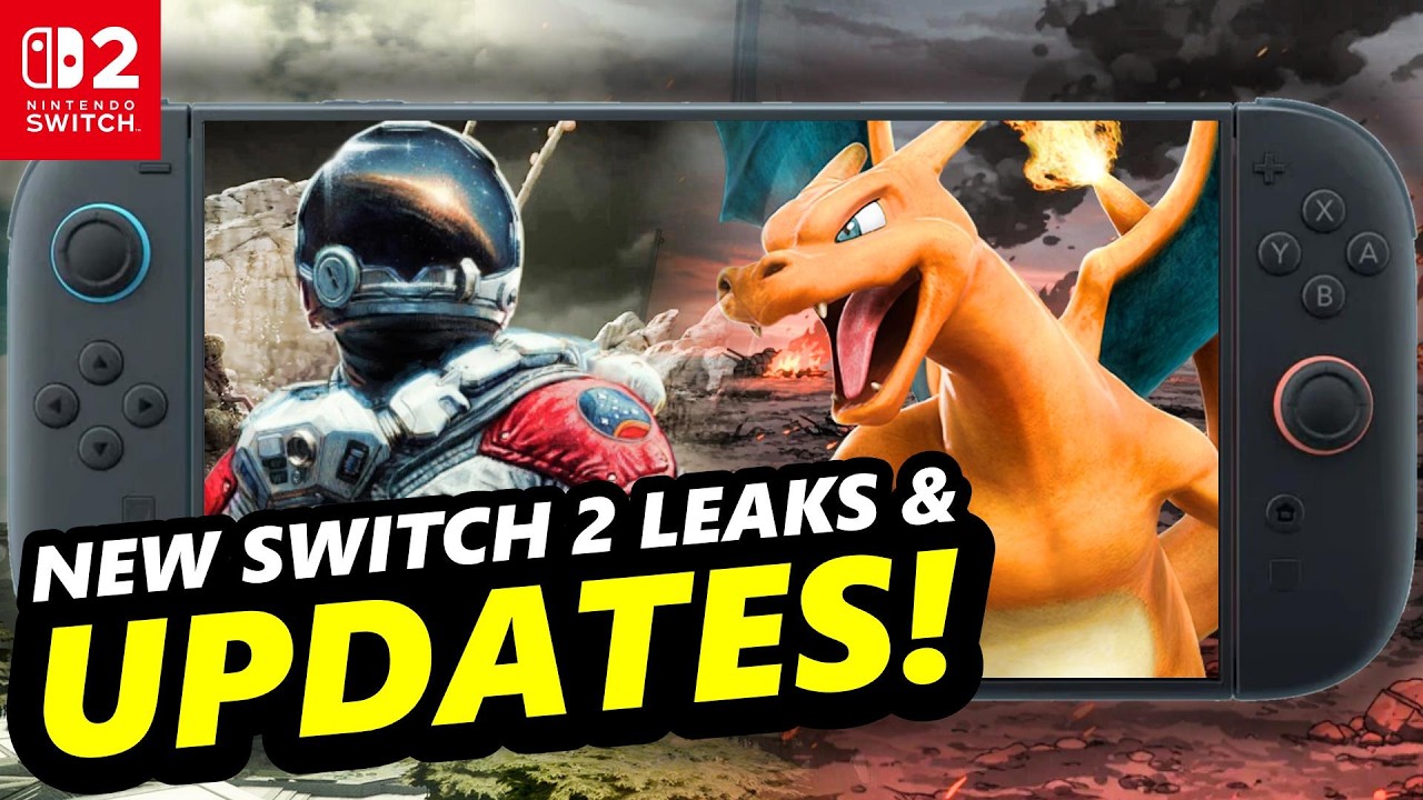 BIG Nintendo Switch 2 LEAKS & News Just Dropped!