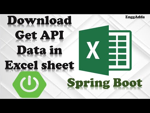 Download Data From Database By Hitting Get API in Spring Boot | Rest API | Data in Excel | Spring