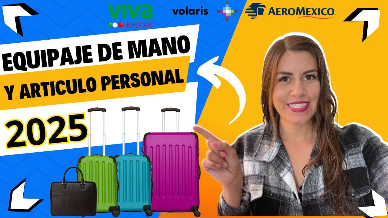 EQUIPAJE de MANO para Viajar en Avión 2025¨✈️