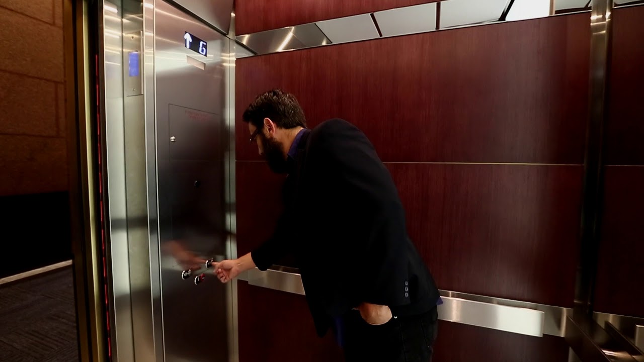 Edmonton's Commerce Place debuts high tech elevator