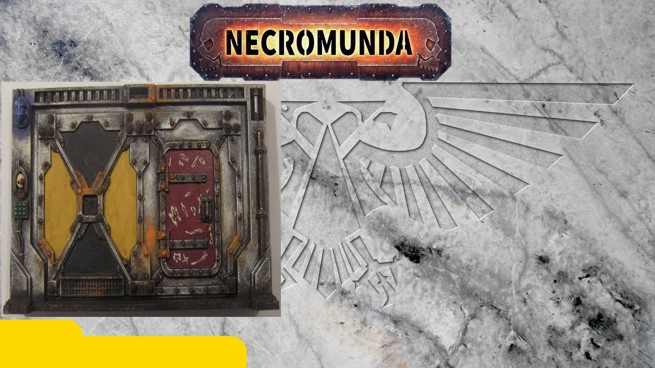 Let's Paint - Necromunda - Bulkhead Doors