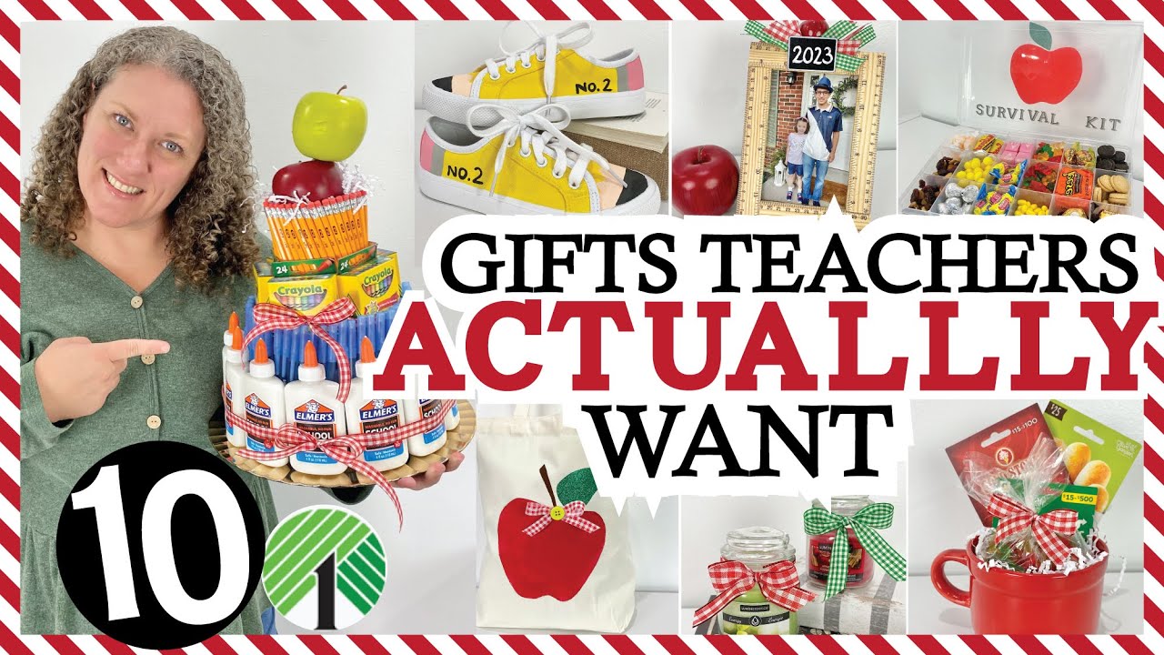 Genius (Dollar Tree) Crafts and Gifts | 10 Teacher Appreciation DIYs