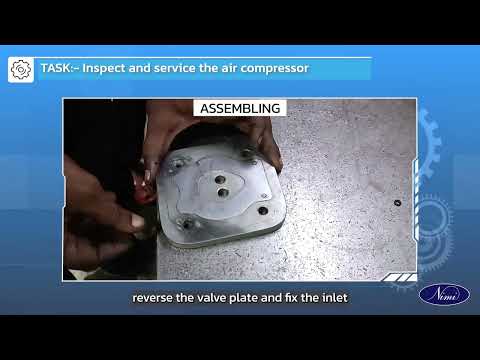 Service of air compressor ,tank, and slack adjuster | NIMI | DIGITAL | HINDI |