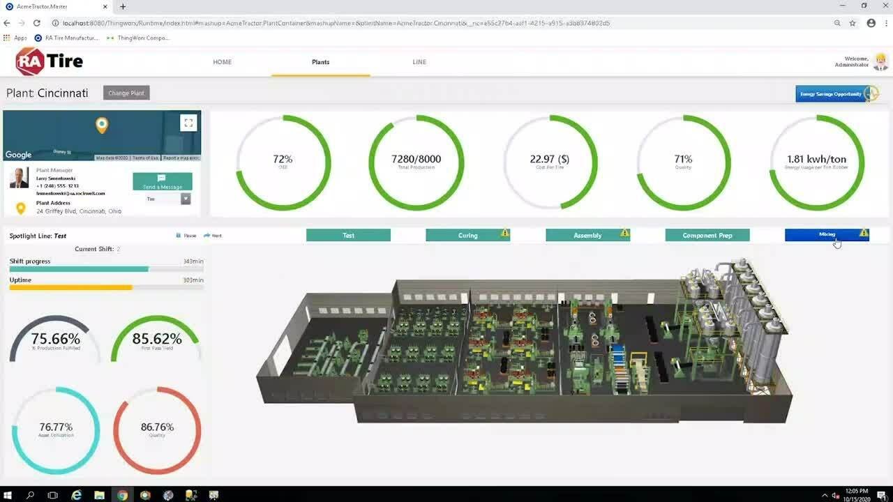Embrace Agile, Scalable Tire Production:  A Digital Tire Manufacturing Demo