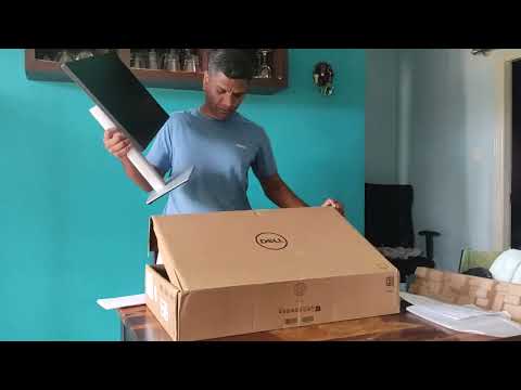 Setting up Dell P2422H Monitor