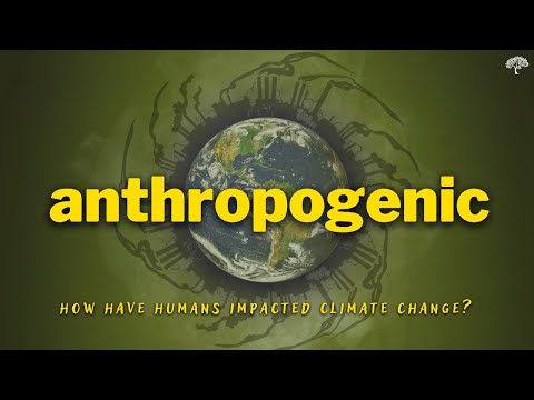 Anthropogenic: The Human Fingerprint on Climate Change