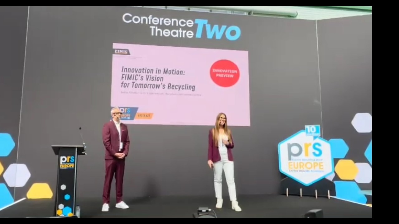 Speech PRSE 2026 | Innovation in Motion: FIMIC's Vision for Tomorrow's Recycling