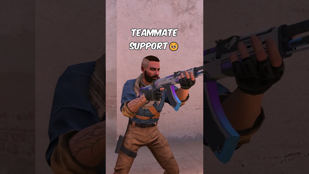 SUPPORT from a teammate in Standoff 2 #standoff2 #teammate #meme