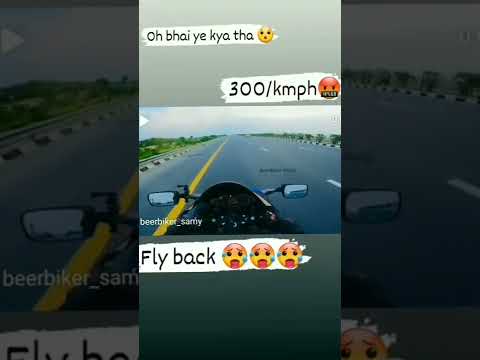 300 km speed on bike short 😈👿😈👿😈👿🖤😈👿👀💀💯🏍️🔥🚯