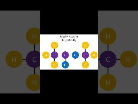 Methyl Acetate CH3COOCH3 #chemistry