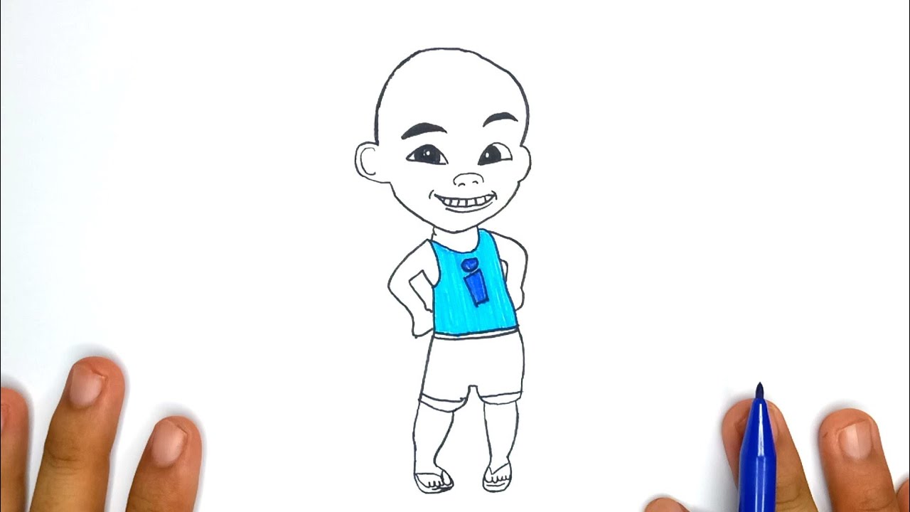 How to Draw Ipin | Upin and Ipin / How To Draw Ipin | Upin and Ipin