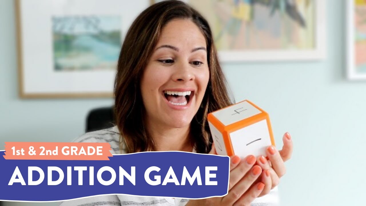 Addition Partner Game: Biggest wins! // addition games and centers for first grade