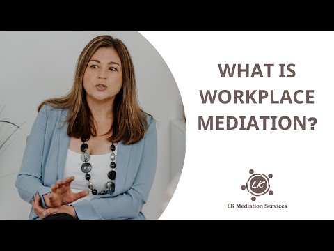 What is Workplace Mediation