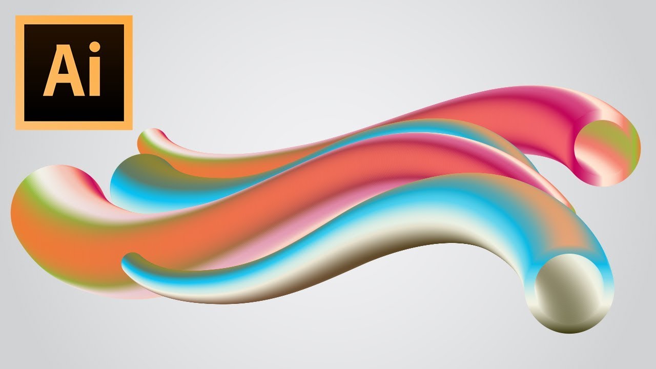 [AI] how to make circle abstract like this?