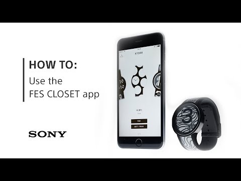How to use the FES Watch U App