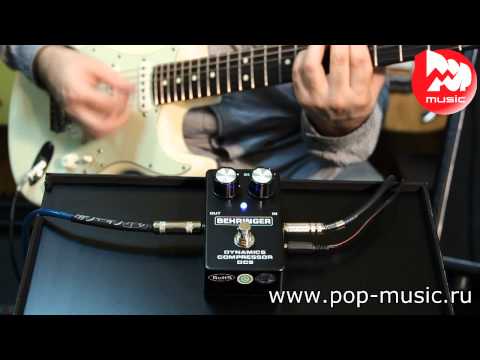 Behringer DC9 Dynamics Compressor Effect Pedal | Reverb