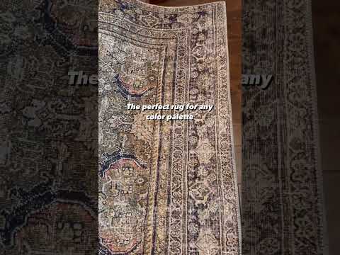 One of my favorite rugs, check comment for rug tips and link to shop #amazonfinds