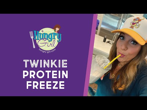 How to Make a Twinkie Protein Freeze (Live Recipe Demo with Lisa)