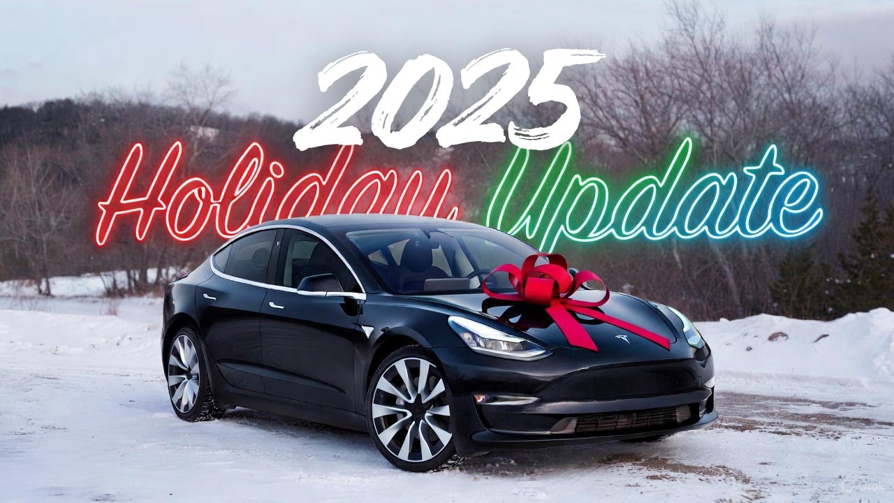 Tesla's 2025 Holiday Update Arrives for HW3 Intel CPUs: First Impressions