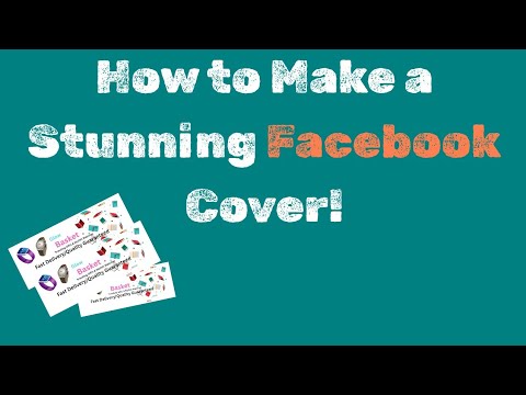 How to Make a Stunning Facebook Cover!✅ Easy Canva Tutorial for Beginners
