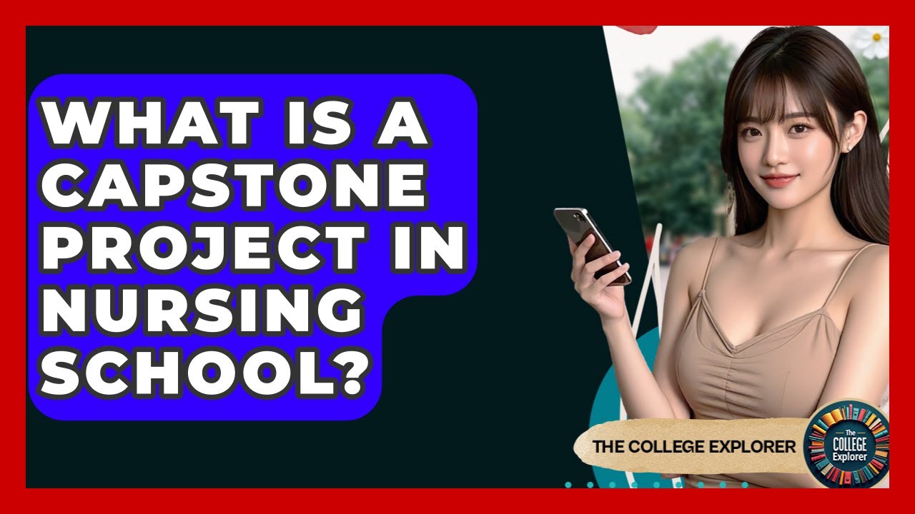 What Is A Capstone Project In Nursing School? - The College Explorer