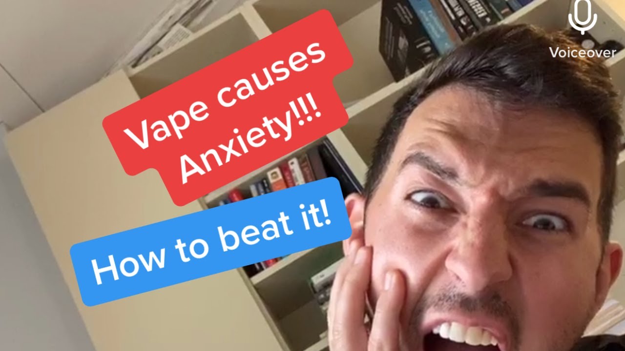 Nicotine Causes Anxiety!!